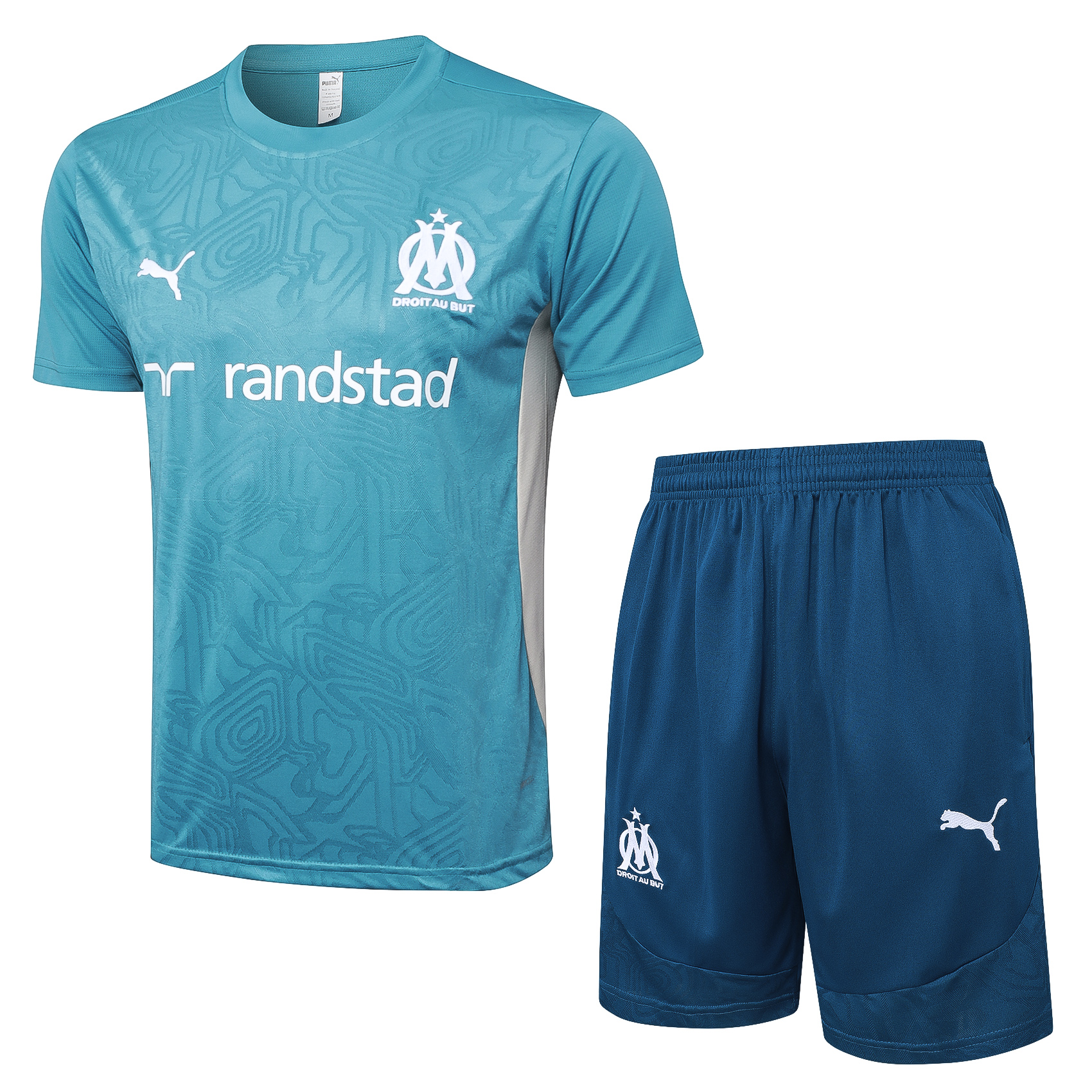 Olympique Marsella Training Kit 2024/25 : Maillots de foot et NBA sur ...